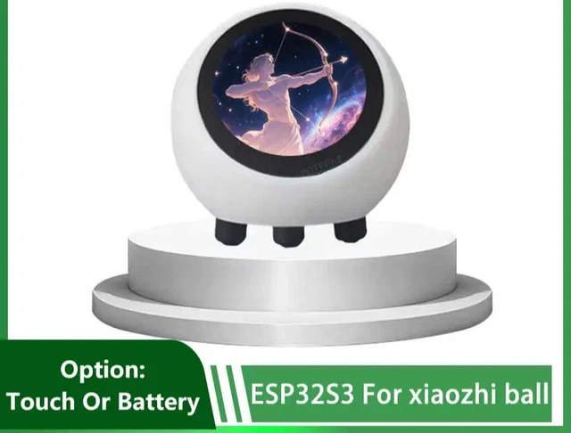 DEEPSEEK XIAOZHI AI Voice Chat Robot Ball LCD Development Board Wifi ...