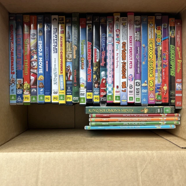 25 KIDS DVDS Kids Children Movies Bundle Bulk Lot -PRE OWNED #223 $49.95 - PicClick AU