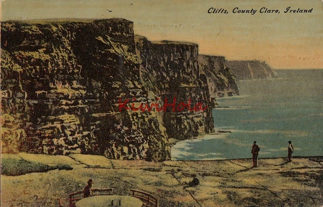 POSTCARD CLIFFS County Clare Ireland £17.75 - PicClick UK