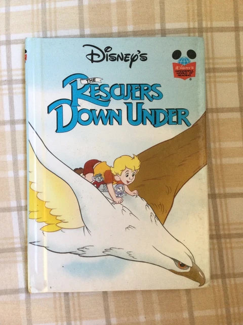 DISNEY'S THE RESCUERS Down Under Illustrated Children's book £10.00 ...