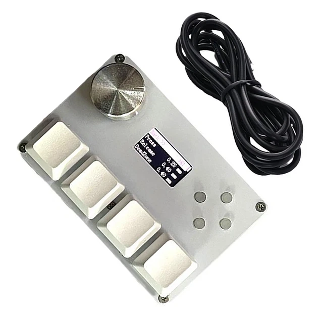 COLOR SCREEN RAPID Trigger Game Programming Mechanical Keypad Knob Game ...