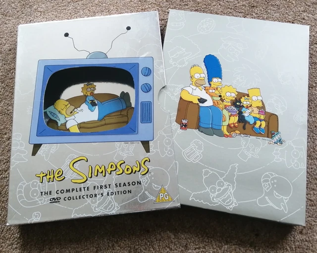 THE SIMPSONS COMPLETE Season 1 DVD BOX SET 3 Discs £6.50 - PicClick UK