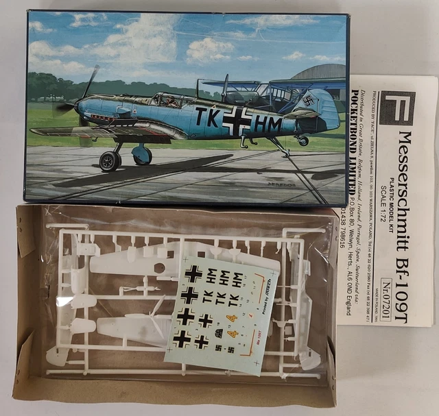 MAQUETA AVIÓN MESSERSCHMITT BF 109T F escala 1/72 £7.91 - PicClick UK