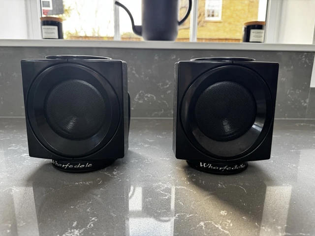 WHARFEDALE MODUS SPEAKERS (Pair) Bookshelf Cube Speakers.used Fully Working £38.26 - PicClick UK