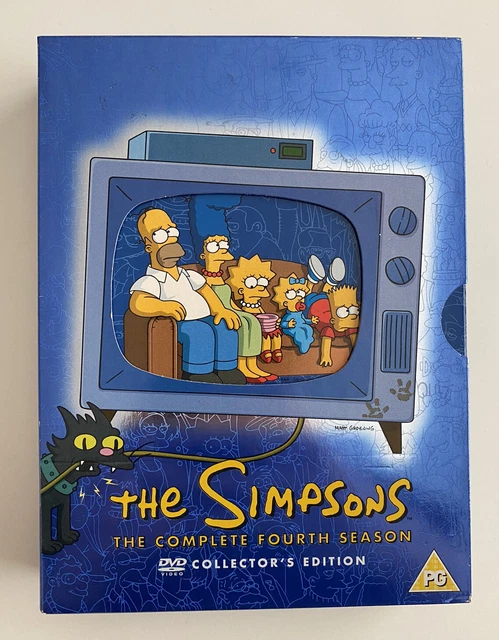 THE SIMPSONS SEASON 4 - Collector's Edition (4 Disc DVD) Region 2 ...