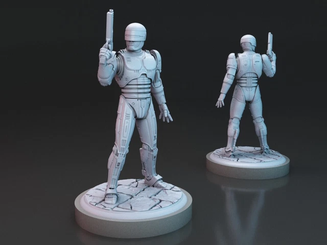 ROBOCOP MINIATURE FOR tabletop, boardgame wargames, dioramas EUR 6,80 ...