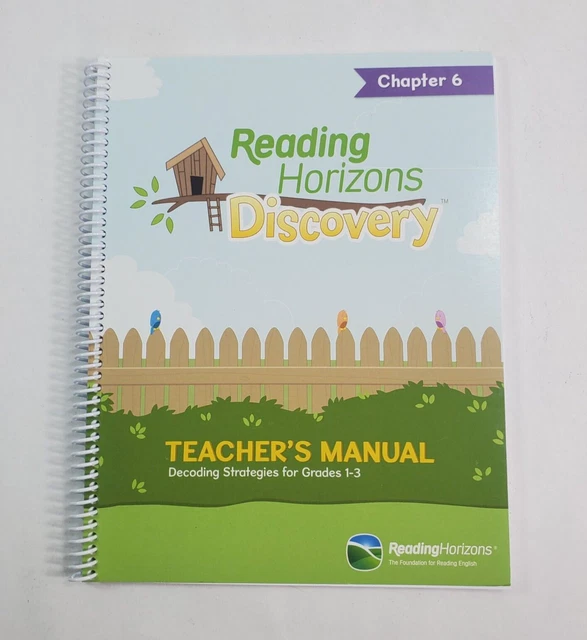 READING HORIZONS DISCOVERY Grades 1-3 Teachers Manual Chapter 6 ...