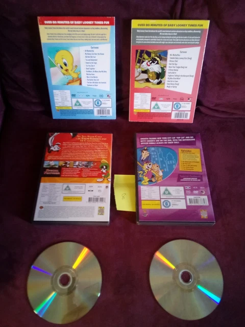 WARNER BROS LOT 8 Mixed Cartoon DVD in very good condition £4.38 ...