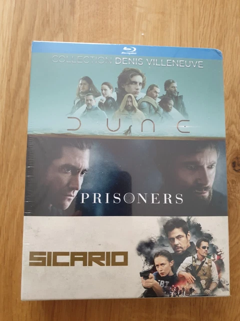 COFFRET 3 BLU Ray - Denis Villeneuve (Dune,Prisoners, Sicario) - Sous ...
