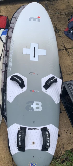 MISTRAL SCREAMER 110 Windsurfing Board with Fins £300.00 - PicClick UK