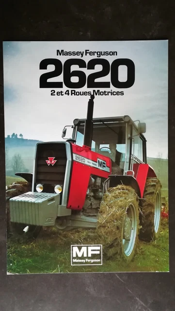 BROCHURE TRACTEUR MASSEY ferguson 2620 EUR 4,90 - PicClick FR