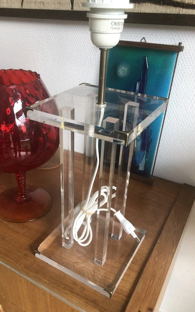 - LAMPE DAVID Lange - Modele Cristale en plexiglas - 70 / 80 - Vintage ...