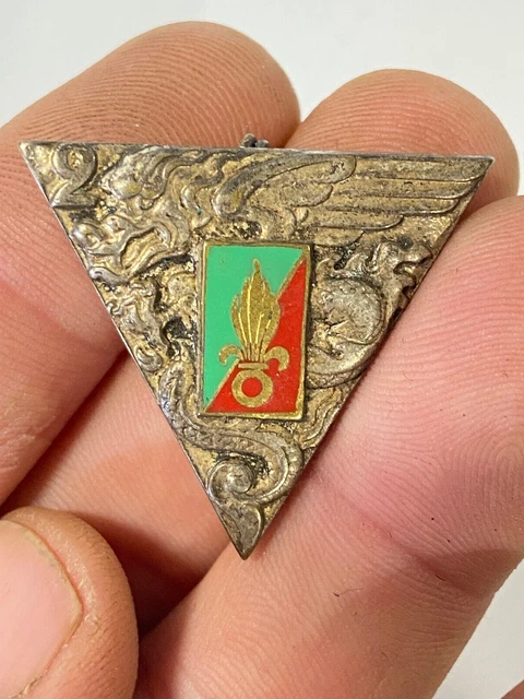 ANCIEN INSIGNE 2 REP parachutiste légion étrangère années 70 EUR 10,00 ...
