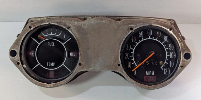 HOLDEN 1969~71 HT~HG Premier Genuine Gm.speedo Dash Cluster Panel $100. ...