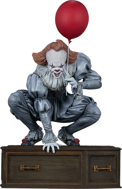 STEPHEN KING IT Pennywise Maquette by Tweeterhead Sideshow Statue ...