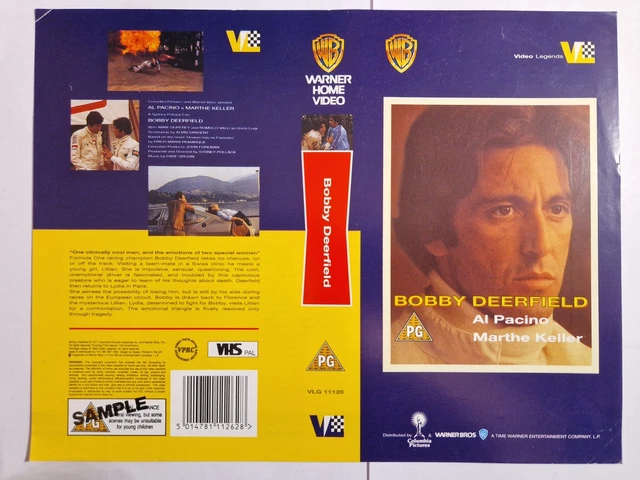 BOBBY DEERFIELD - Warner Home Video - Promo Sample Video Sleeve/Cover # ...