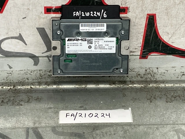 MERCEDES BENZ W213 E Class Harman Amplifier Control Module Ecu ...