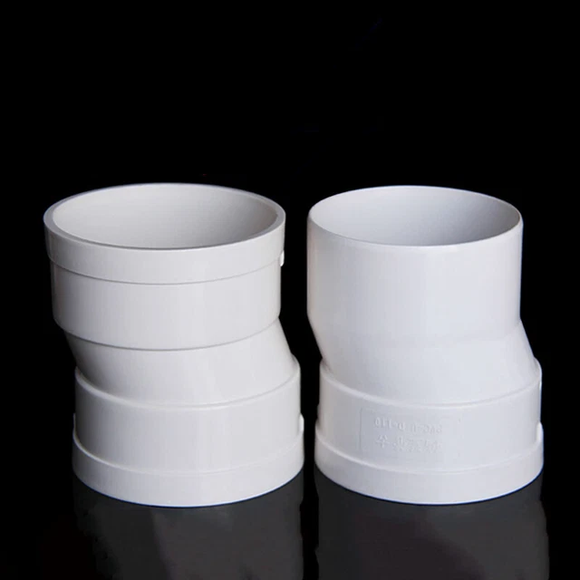 PVC DRAIN PIPE Connector Inspection Port Drainage Tube Fittings Reducer ...