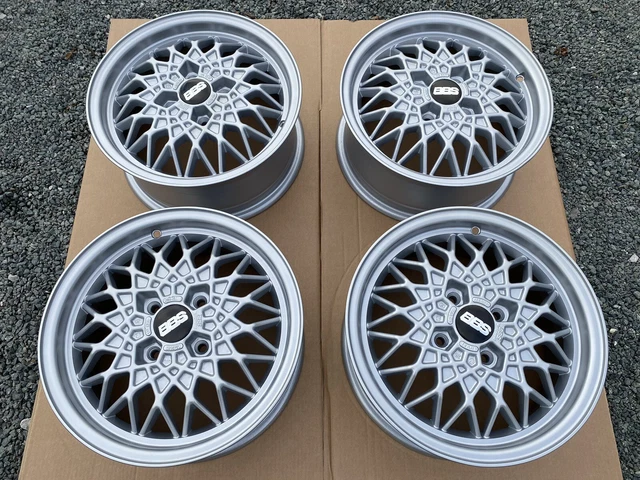 14& VOLKSWAGEN GOLF MK1 MK2 GTI BBS RA ALLOYS WHEELS 4x100 REFURBISHED ...