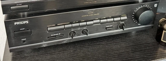 PHILIPS FA 630 VollVerstärker Integrated Stereo Anlage Amplifier HIFI ...