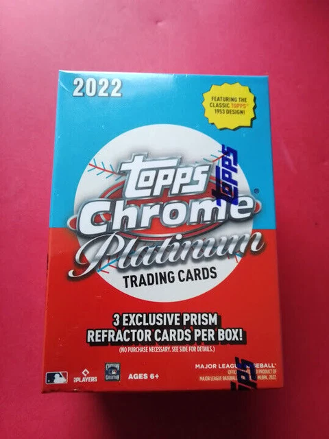 2022 TOPPS CHROME Platinum Anniversary Baseball Blaster box - boite de ...