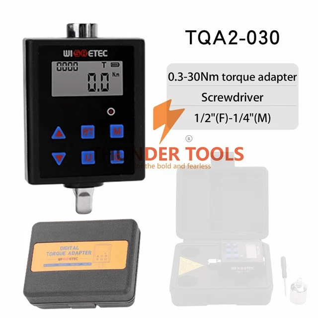 DIGITAL TORQUE METER Digital Backlight Display Two-ways Measurement ...