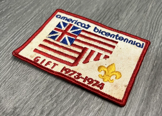 VINTAGE AMERICA'S BICENTENNIAL Patch 1973-1974 Boy Scouts Collectible ...