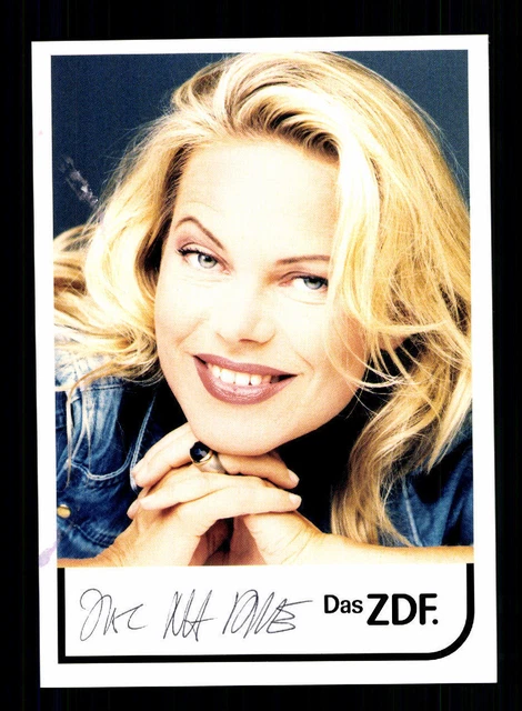 NINA RUGE ZDF Autograph Card Original Signed # BC 121863 £4.08 ...