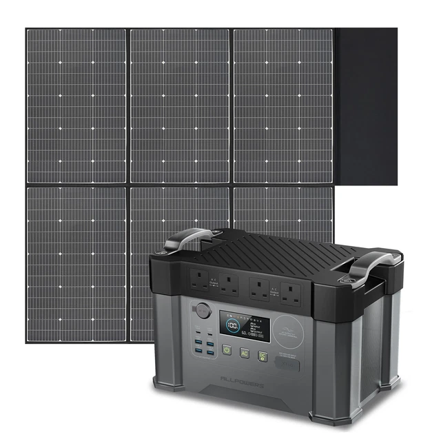 ALLPOWERS S2000 PRO Power Station 1451Wh Solar Generator with 600W ...