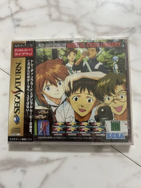 NEON GENESIS EVANGELION Digital Card Library Sega Saturn £42.66 ...