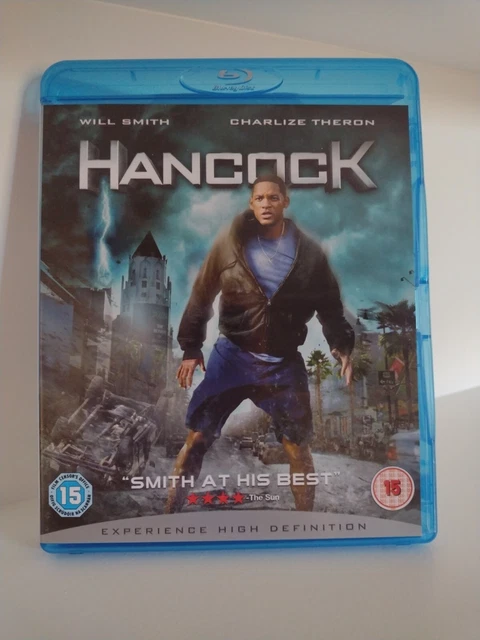 HANCOCK BLU-RAY WILL Smith Charlize Theron Jason Bateman Eddie Marsan ...