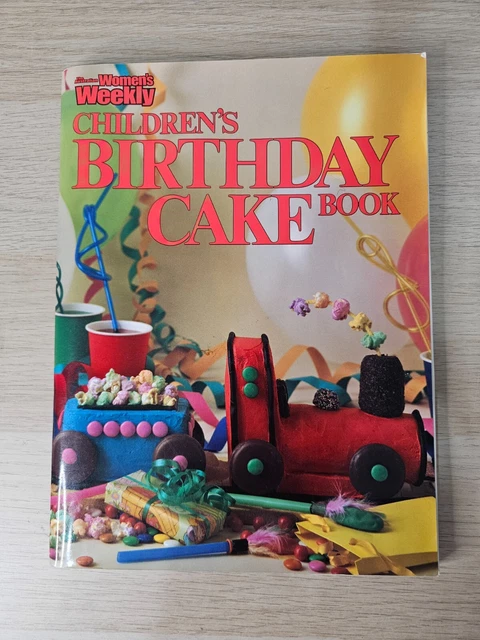 THE AUSTRALIAN WOMEN’S Weekly Children’s Birthday Cake Book Retro ...