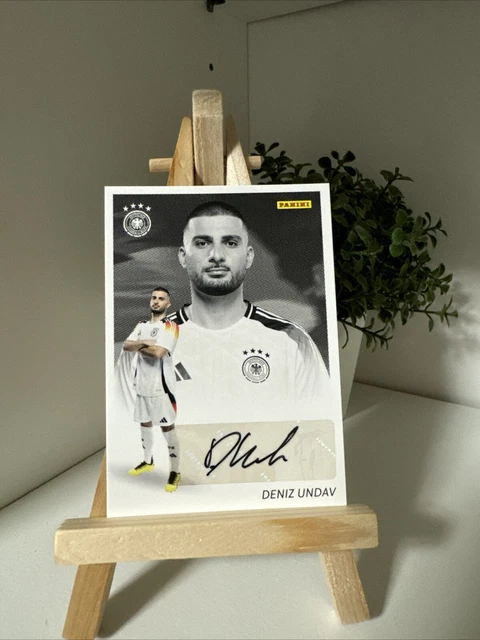 PANINI DFB TEAMSET Deniz Undav Autogramm Auto Card VFB Stuttgart ...