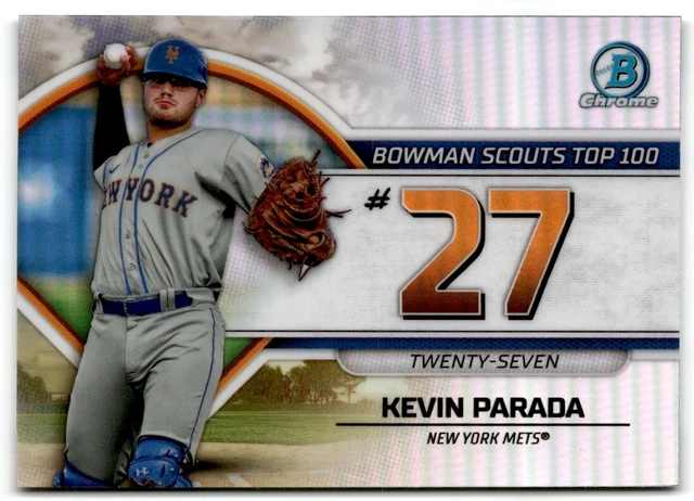 2023 BOWMAN SCOUTS’ Top 100 Kevin Parada New York Mets #BTP-27 EUR 3,30 ...