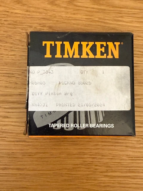 JAGUAR TIMKEN DIFFERENTIAL Pinion Bearing E-Type Mk2 Mk7 Mk10 Xk120 ...