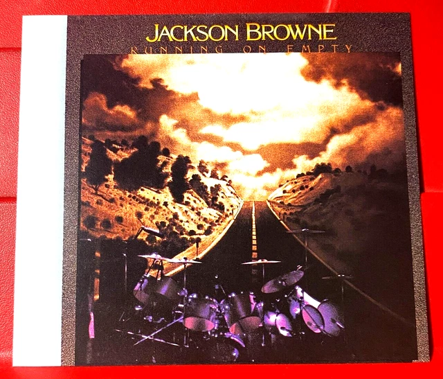 JACKSON BROWNE RUNNING On Empty Album Cover Art PICTURE / PRINT 5.5" x ...
