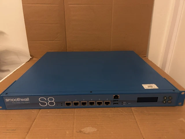 PARE-FEU SMOOTHWALL S8 Caswell CAR-3046 VPN Core i7 4e génération 16 Go ...