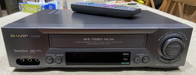 MAGNÉTOSCOPE VHS SHARP VC-MH72 EUR 79,90 - PicClick FR
