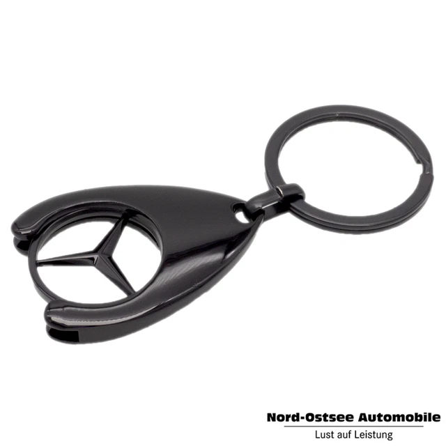 ORIGINAL MERCEDES-BENZ SCHLÜSSELANHÄNGER Einkaufswagen Chip schwarz NEU OVP EUR 10,90 - PicClick DE