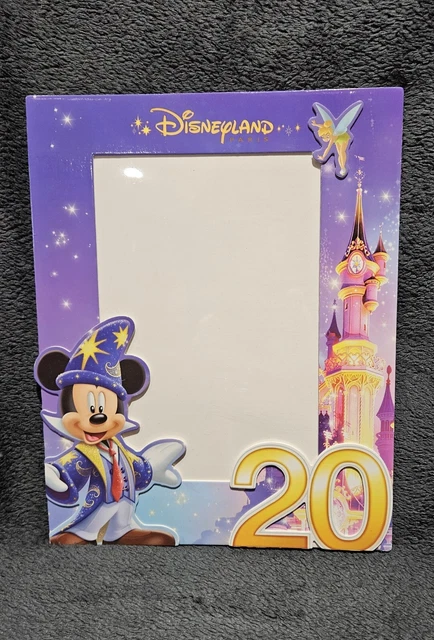 DISNEYLAND RESORT PARIS 20th Anniversary Ride Photo Frame (Portrait) £5 ...
