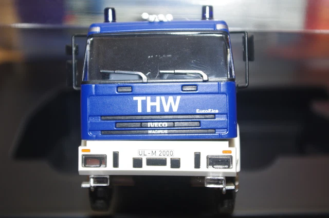 CURSOR MODELLI 1:43 THW Iveco Magirus camion autoveicoli attrezzi GKW IMBALLO ORIGINALE raro EUR ...