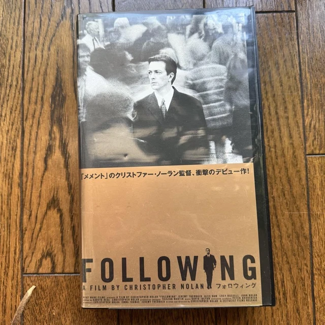 FOLLOWING VHS CHRISTOPHER Nolan Videotape £34.12 - PicClick UK