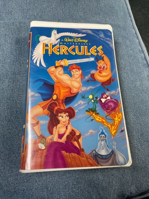 HERCULES VHS VIDEO tape, Walt Disney Masterpiece Clam Shell Tested ...