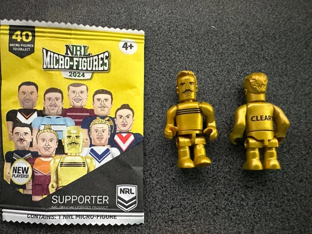 2024 NRL MICRO Figures - PICK YOUR PLAYER - ***RARE*** GOLD Figures $5. ...