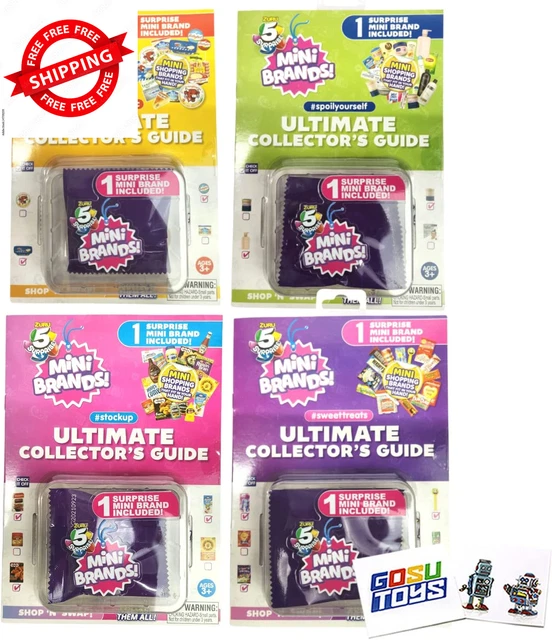5 SURPRISE MINI Brands Ultimate Collector'S Guide (4 Pack) # ...