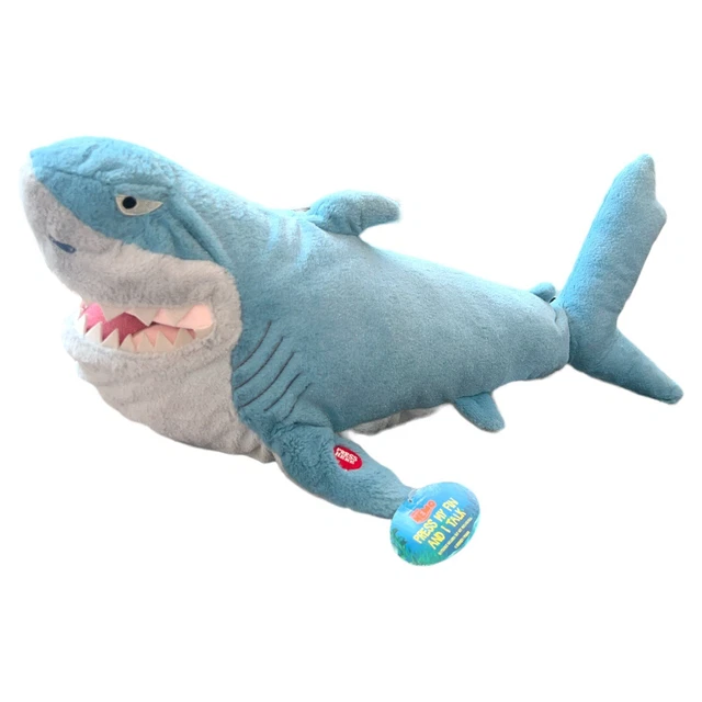 DISNEY PARKS FINDING Nemo Bruce the Shark Plush Talking Animal WORKS ...