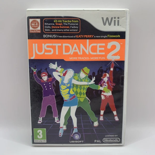 JUST DANCE 2 Wii 2010 Dance Music Ubisoft G VGC Free Postage EUR 10,30 - PicClick FR