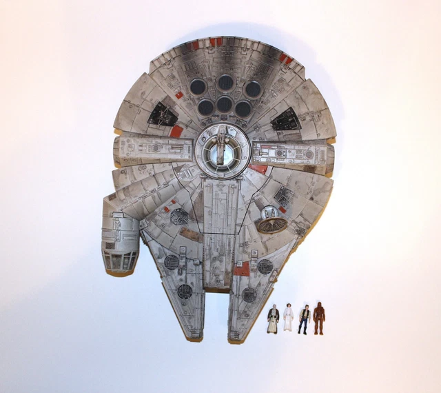 STAR WARS MICRO Galaxy Squadron Millennium Falcon Launch Edition #0022 ...