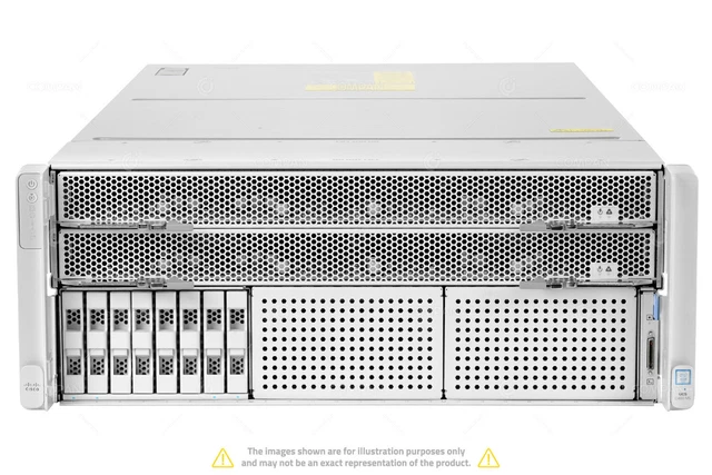 CISCO UCS C480 M5 8SFF 4x Xeon Gold 5120 768GB RAM 3x 480GB SATA 6G SSD ...