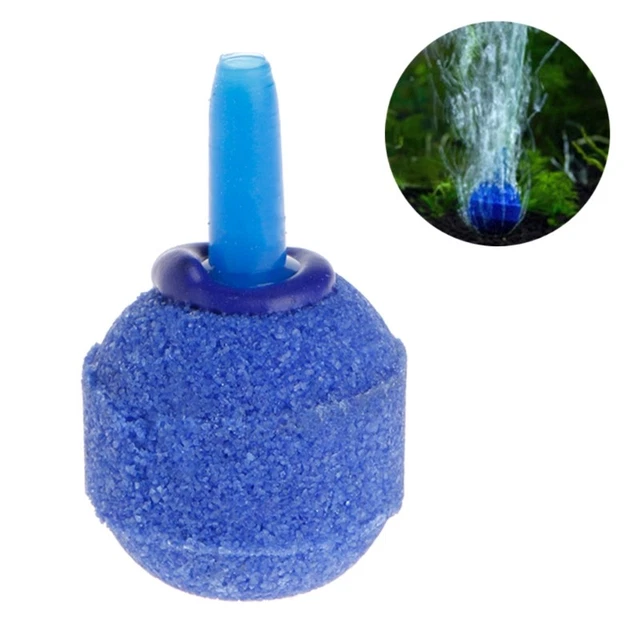 AIR STONE BUBBLE Oxygen Diffuser for Aquarium Fish for Tank Pond ...